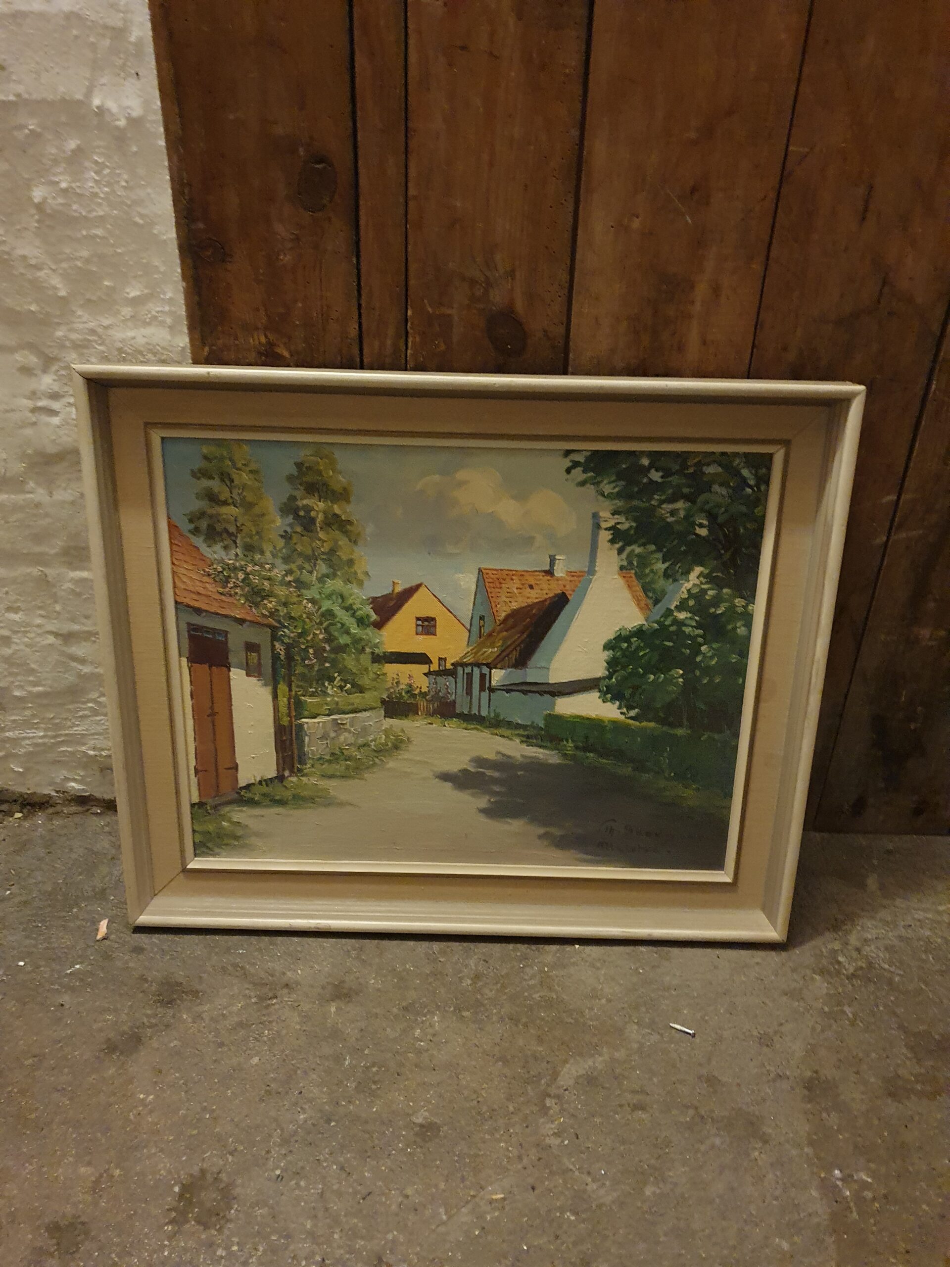 Maleri fra Vilhelm Theodor Skovgaard – Villumsen loppefund